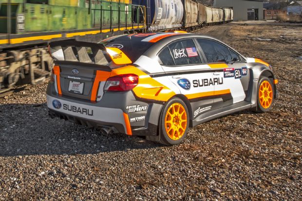2015 Subaru WRX STI Rallycross Yarışa Hazır