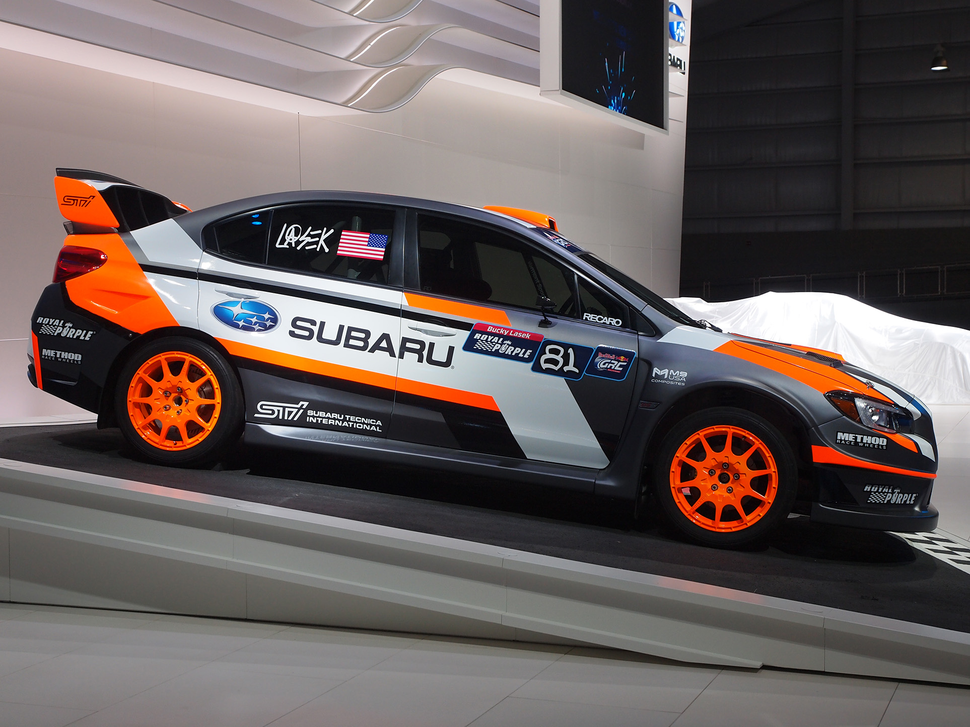 2015 Subaru WRX STI Rallycross Yarışa Hazır