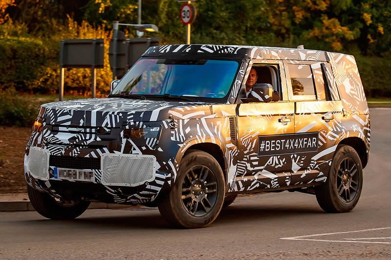 2020 Yeni Kasa Land Rover Defender Görüntülendi 2020 Yeni Kasa Land Rover Defender Görüntülendi