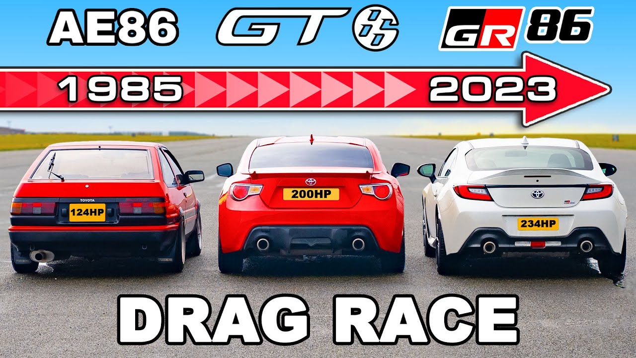 Drag Toyota Gr86 Gt86 Ae86